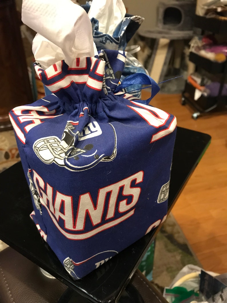 NFL Fabric Tissue Box Cover for Square Box - Choice of Dallas Cowboys ...