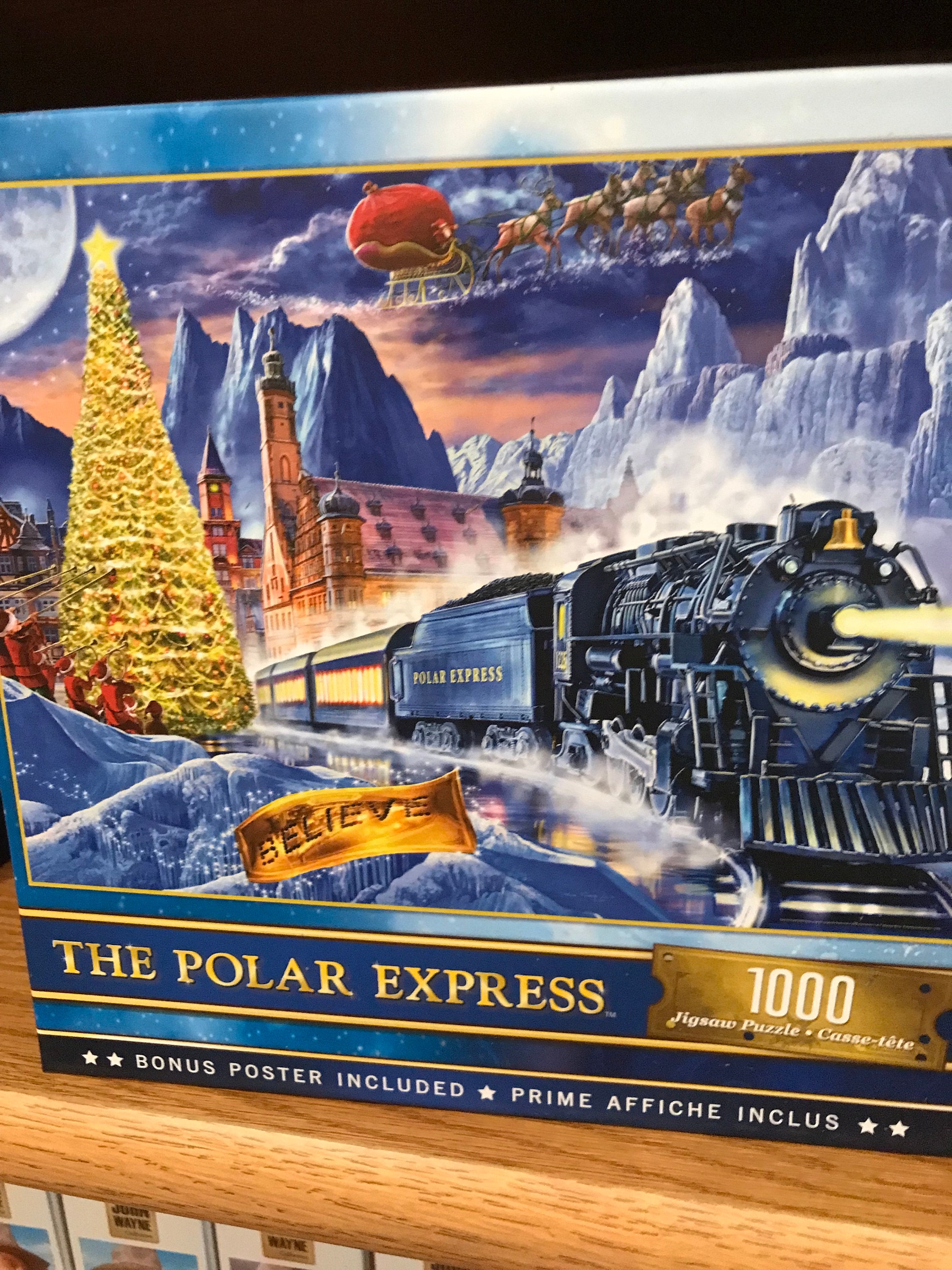 Polar Express Puzzles NIP Masterpieces Polar Express 100 Or 550 Or