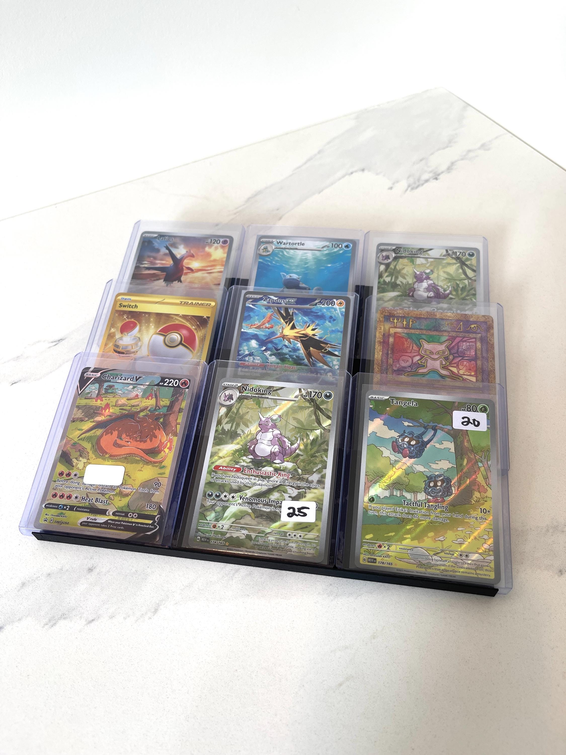 Custom TCG Card Display Stand for Vending – Fits Toploader & PSA Graded ...