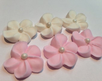 Pink Icing Flowers - Etsy