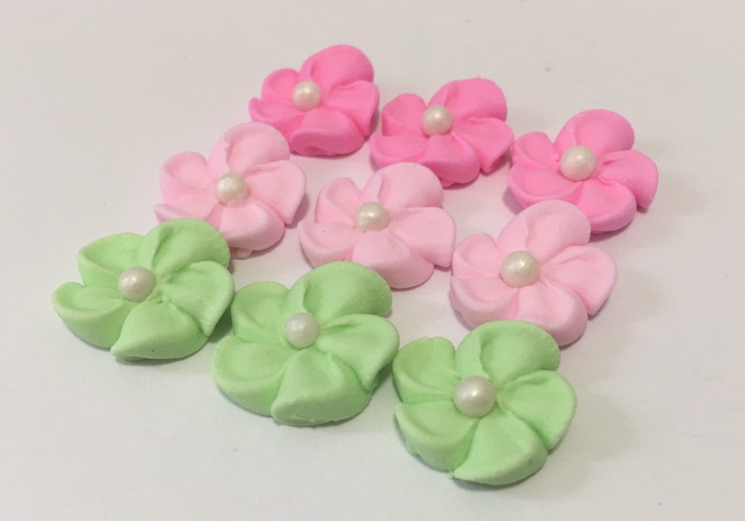 150 Royal Icing Mini Flowers for Cake Decorating - Etsy