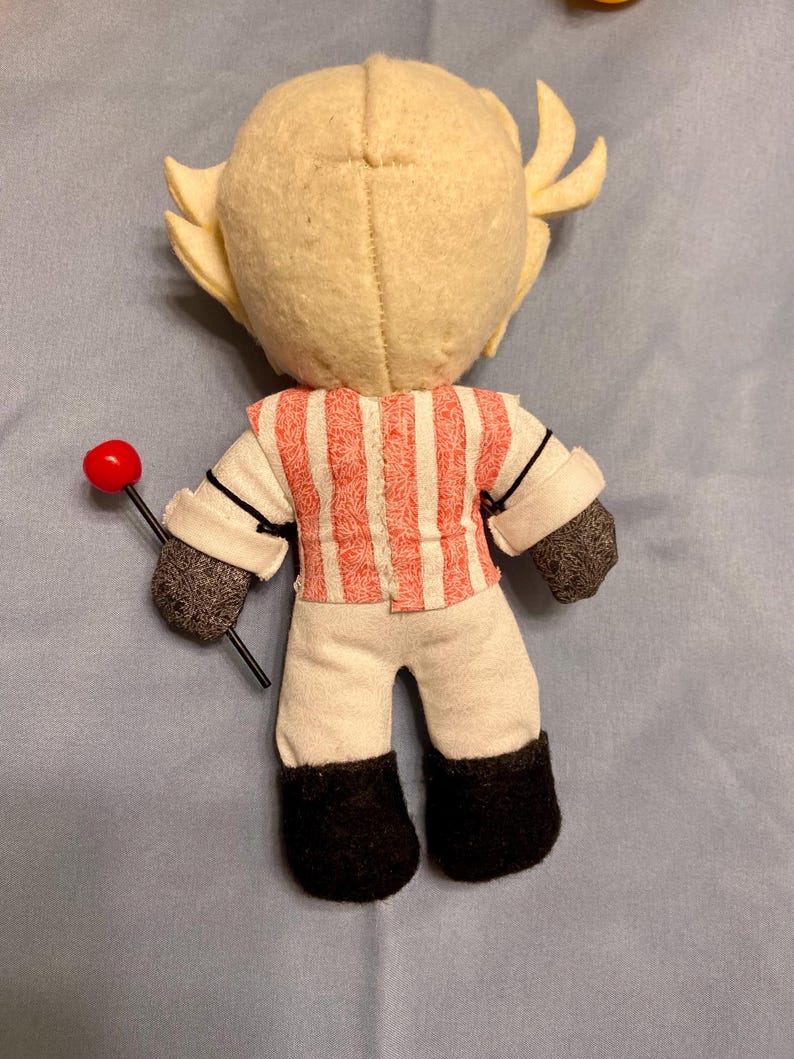 Lucifer Morningstar Plush Doll Hazbin Hotel Plushie - Etsy