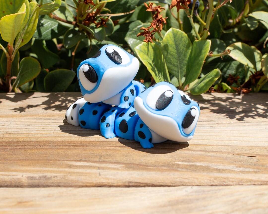 Cute Gecko Toy! 3D Printed Animals, Articulated Flexi Fidget Lizard ...
