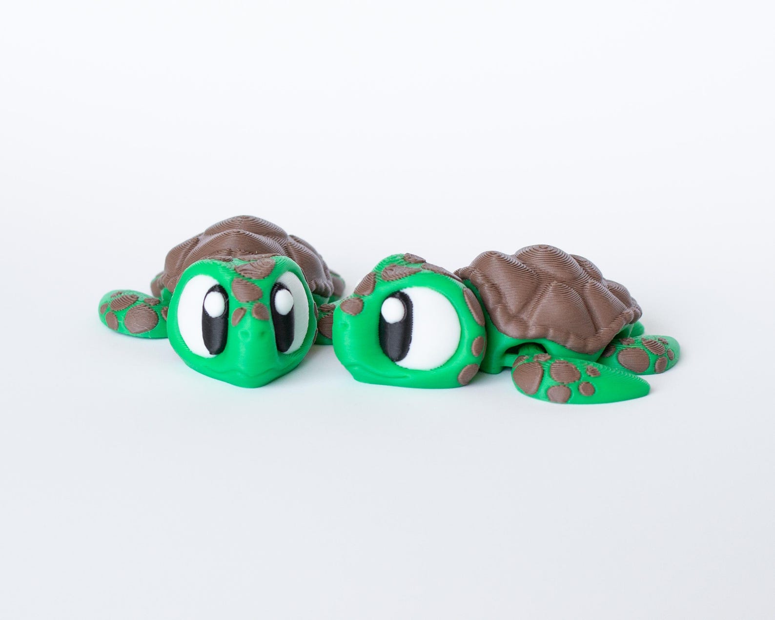 3D Printed Articulated Sea Turtle, Cute Flexi Animals, Fidget Sensory ...