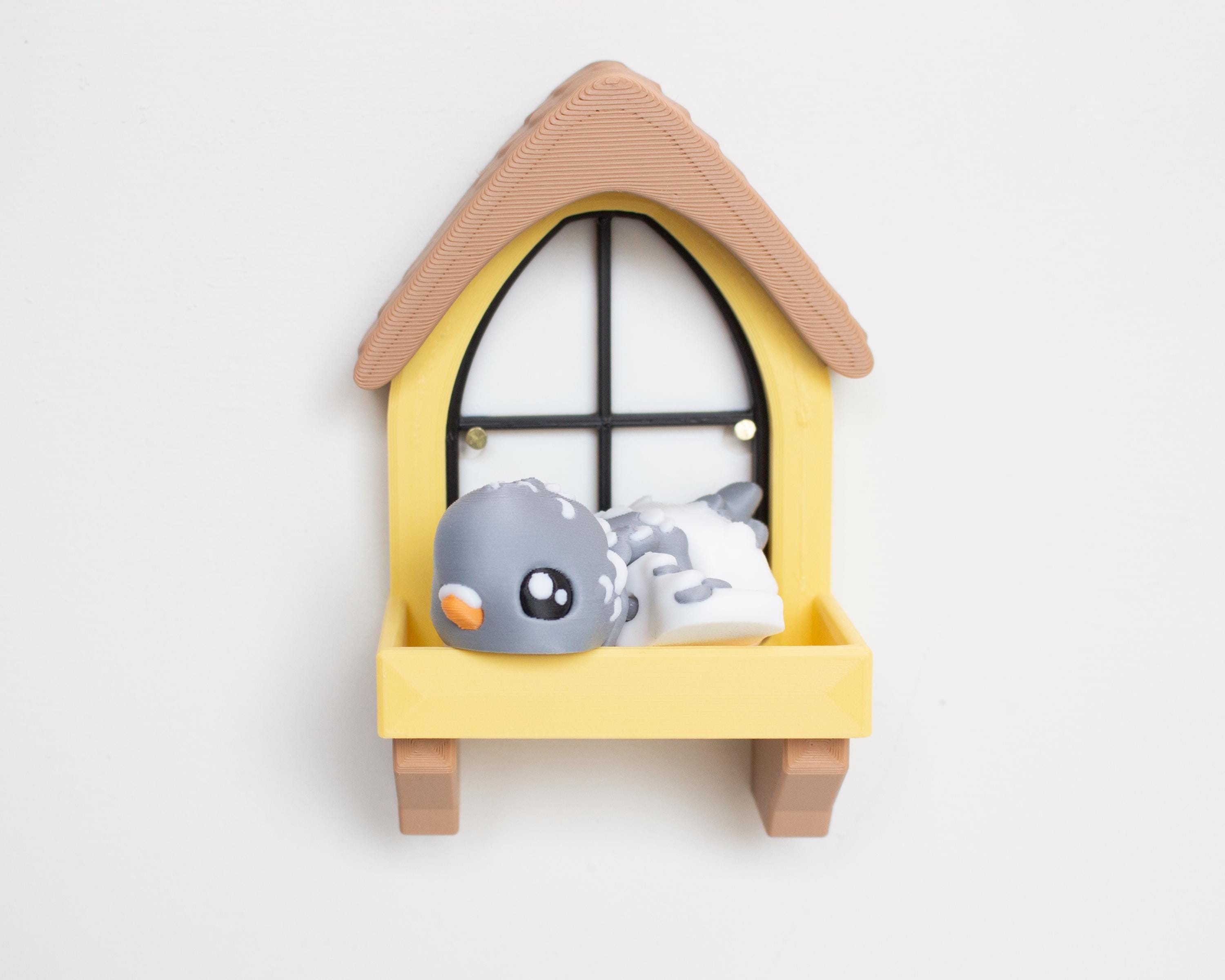 Cute Baby Pigeon! 3D Printed Animals, Articulated Fidget Birds, Sensory ...