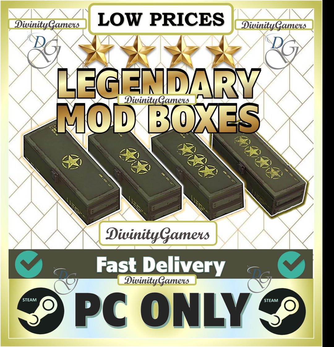 Fallout 76 Pc -all LEGENDARY MOD BOXES / Fast Delivery - Etsy