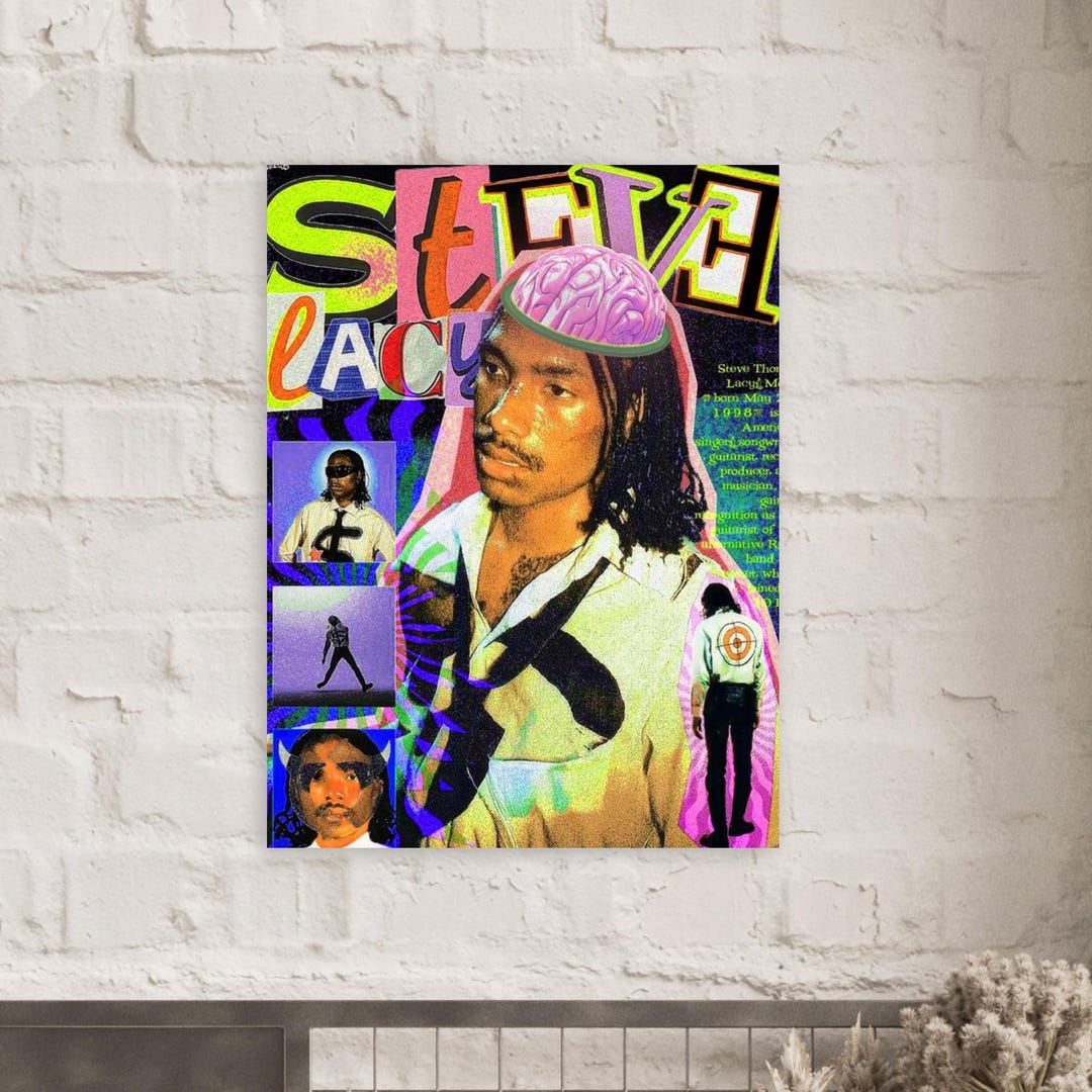 Vintage Steve Lacy Poster | Fine Art Giclée Print | Perfect for Art ...