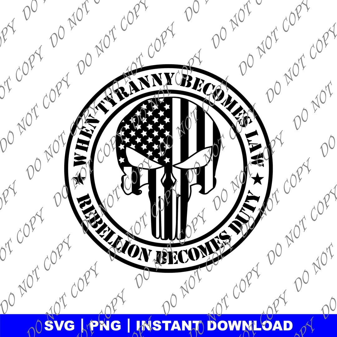 Tyranny Svg Png, 2nd Amendment Svg Png, Freedom Svg Png, 2A Svg Png ...