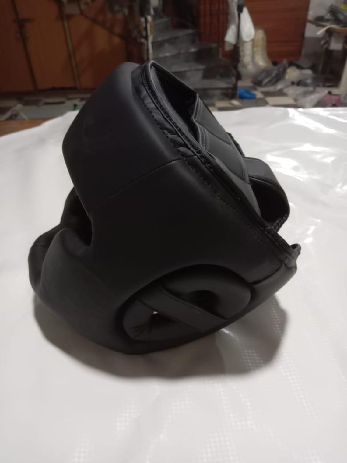 Custom Boxing Headgear | PU Leather | Sparring & MMA Helmet | Shock ...