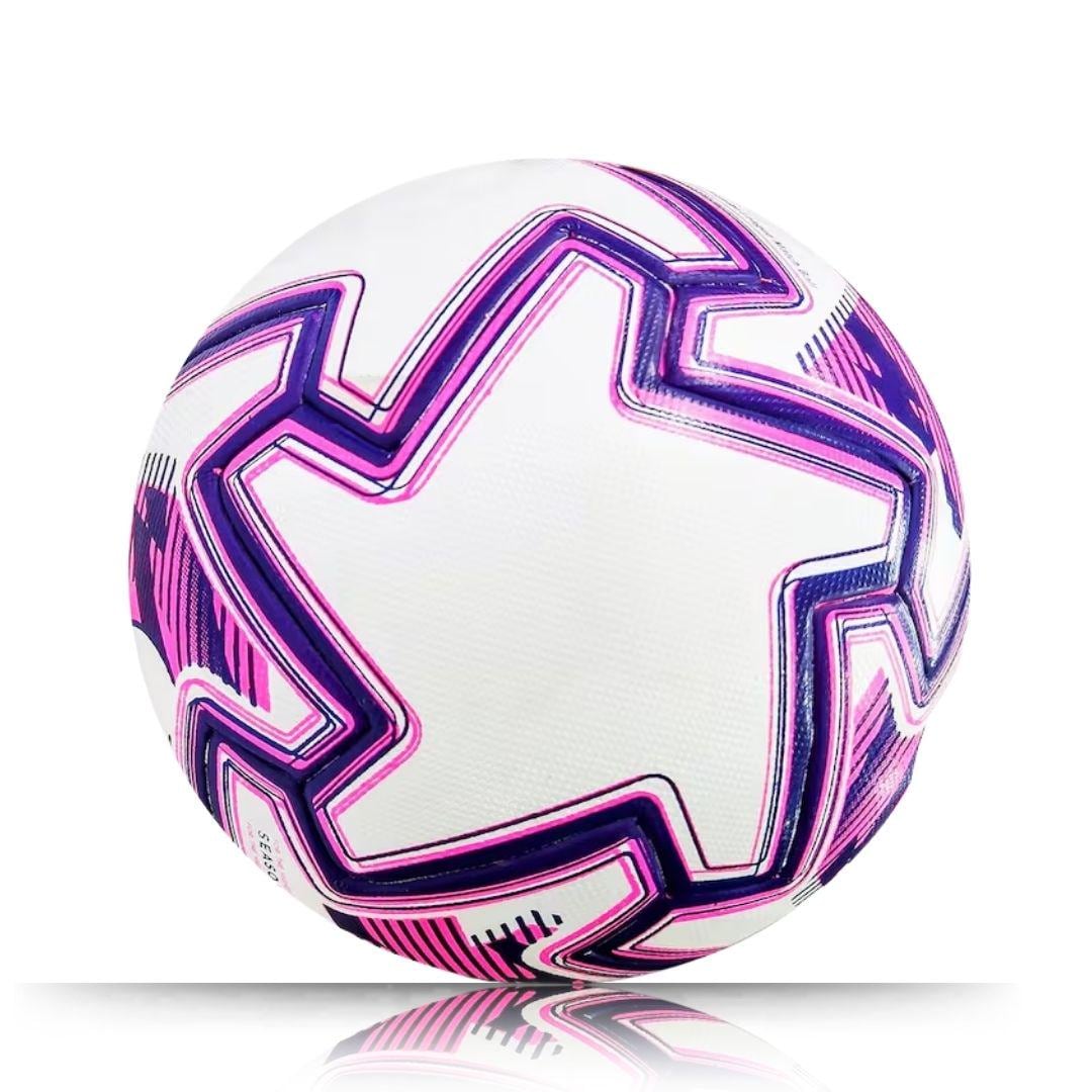 Pink & Purple Premier League Soccer Ball: Durable Size 5 Training ...