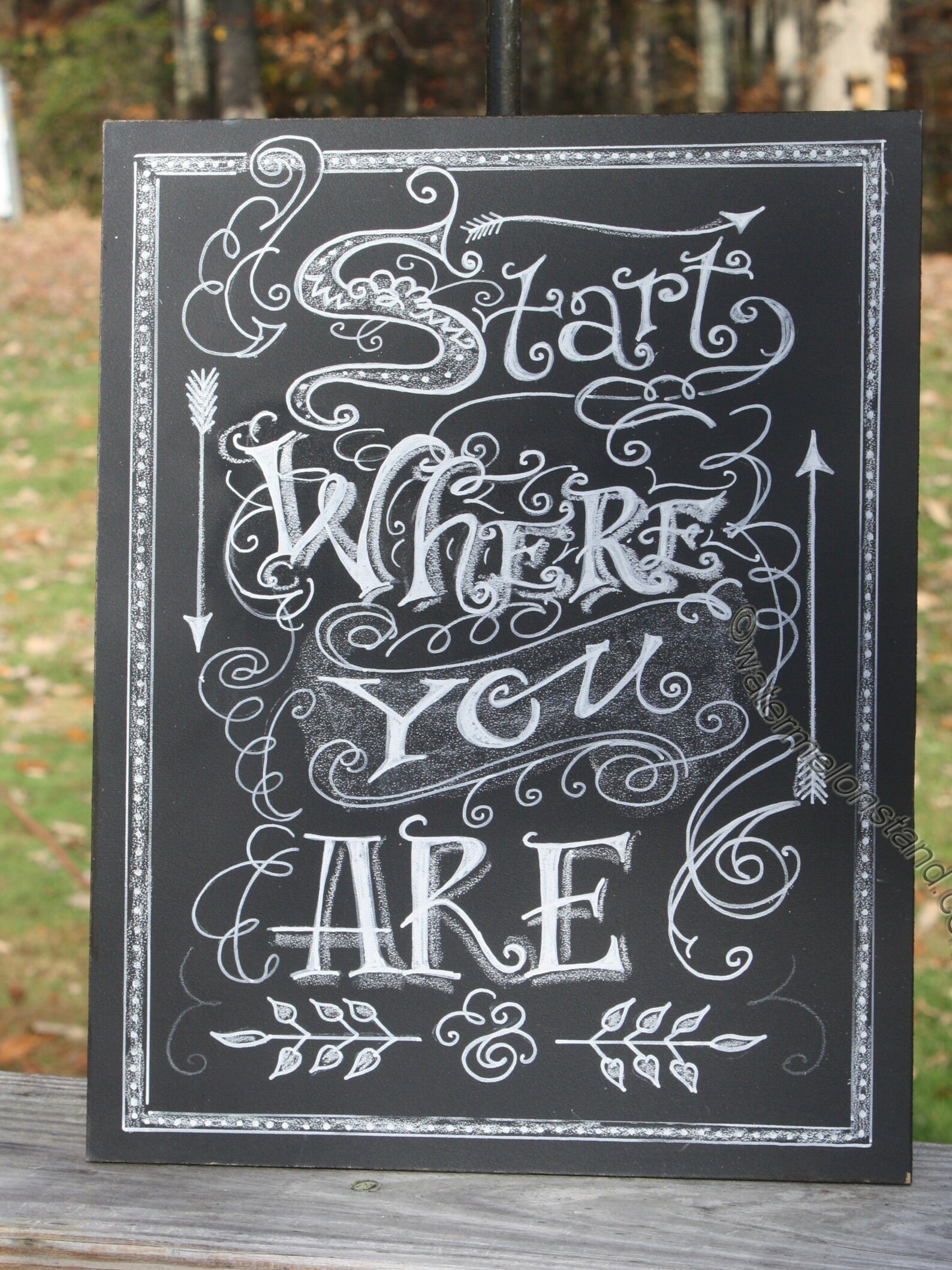 Small Chalkboard Art Sign for Your Wedding, Event, or Home - Etsy