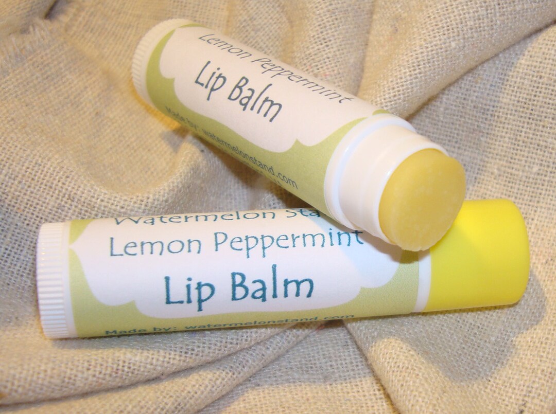 Lip Balm in Gift Card Hand Made Three All Natural Stocking Stuffer ...