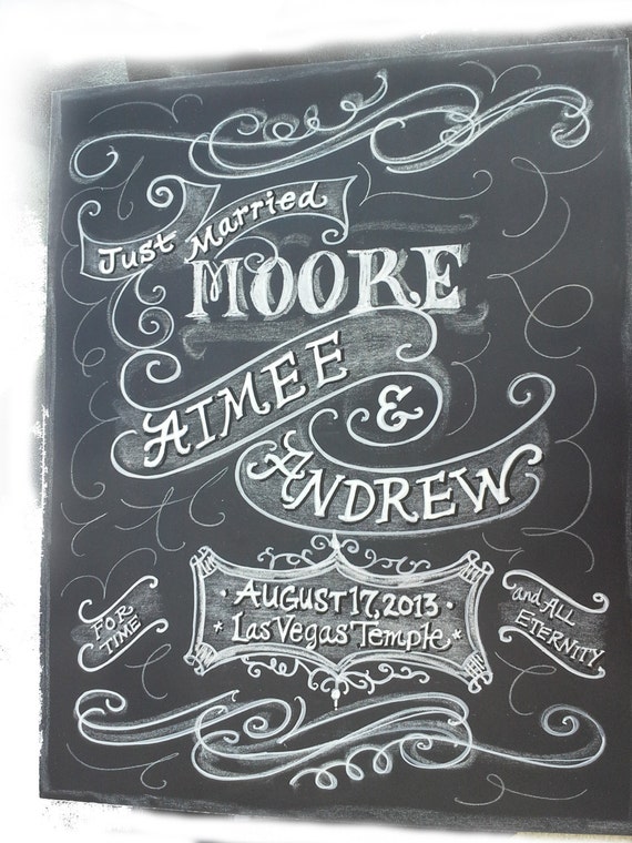 Chalk Art Signs