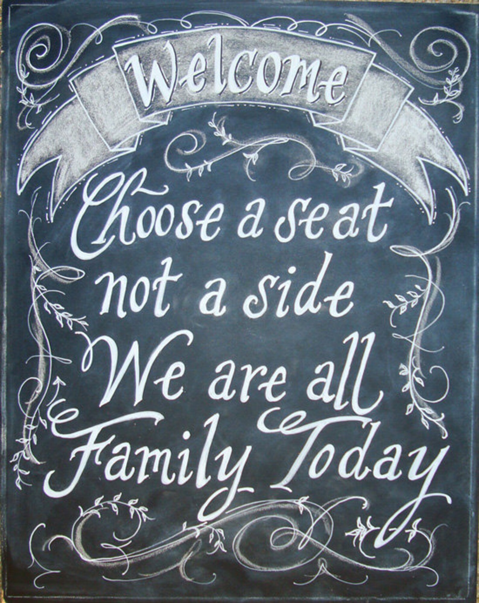 Set of Chalkboard Art Signs for Your Wedding Package Deal - Etsy