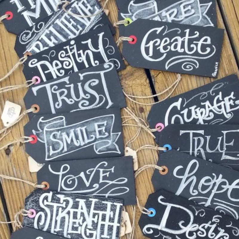 Chalkboard Gift Tags - 60+ Gift Ideas for 2026