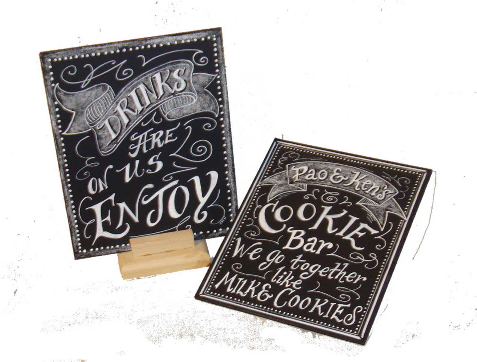 Chalkboard Art Sign Chalkboard Unframed Small Sign - Etsy