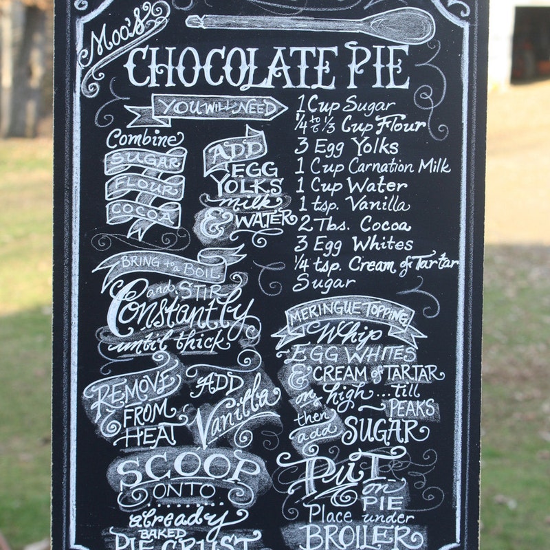 Unique Chalkboards - Etsy