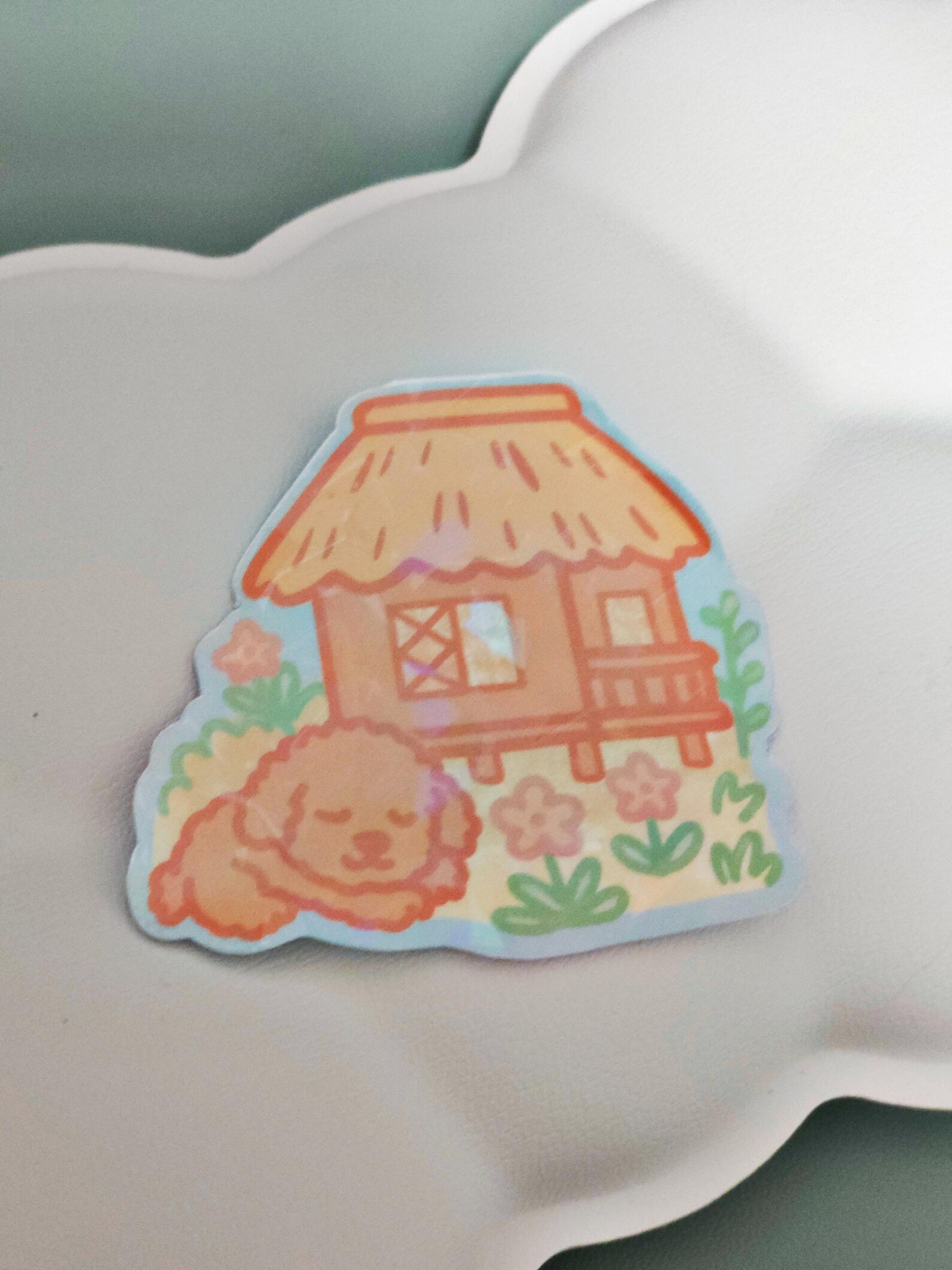 Bahay Kubo Vinyl Sticker: Filipino House Holographic Decal - Etsy
