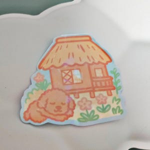 Bahay Kubo Vinyl Sticker: Filipino House Holographic Decal - Etsy