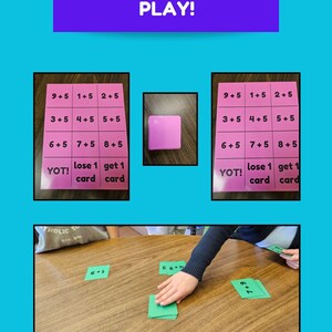 Addition and Subtracts Facts Game YOT! - Etsy