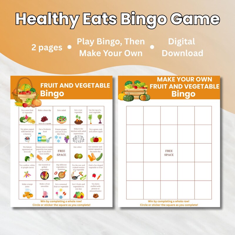 Nutrition Card Game - Etsy
