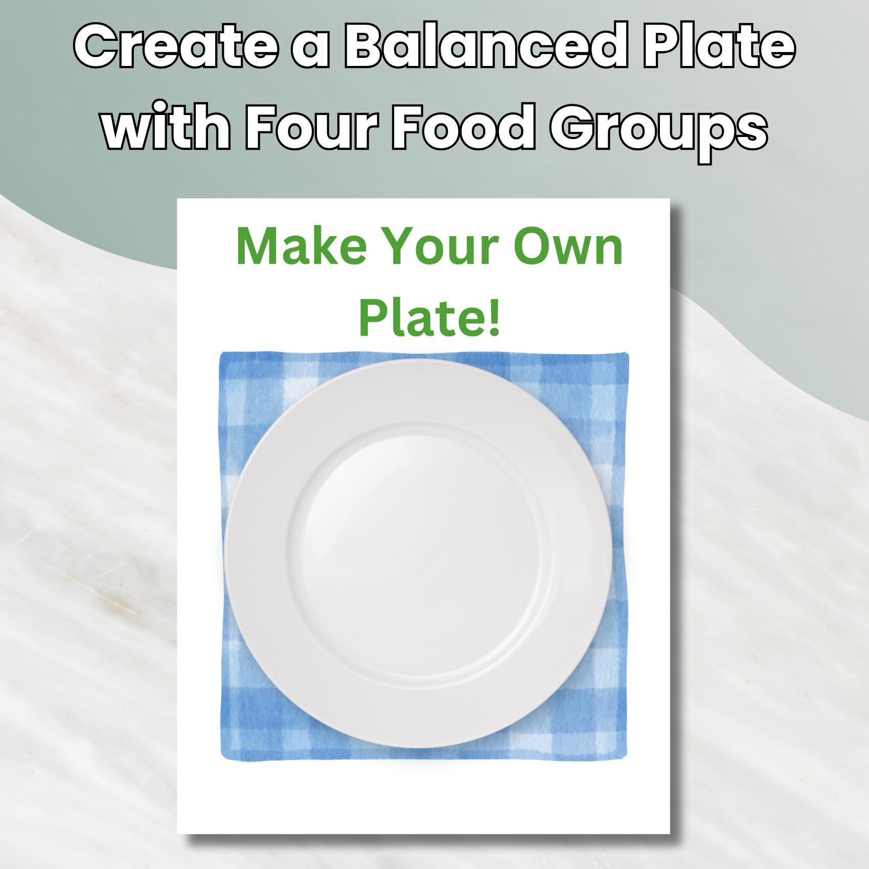 Printable Myplate Nutrition Worksheets – Plating Fun With Food Group ...