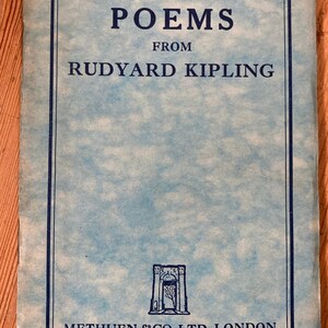 Twenty Poems From Rudyard Kipling - Etsy
