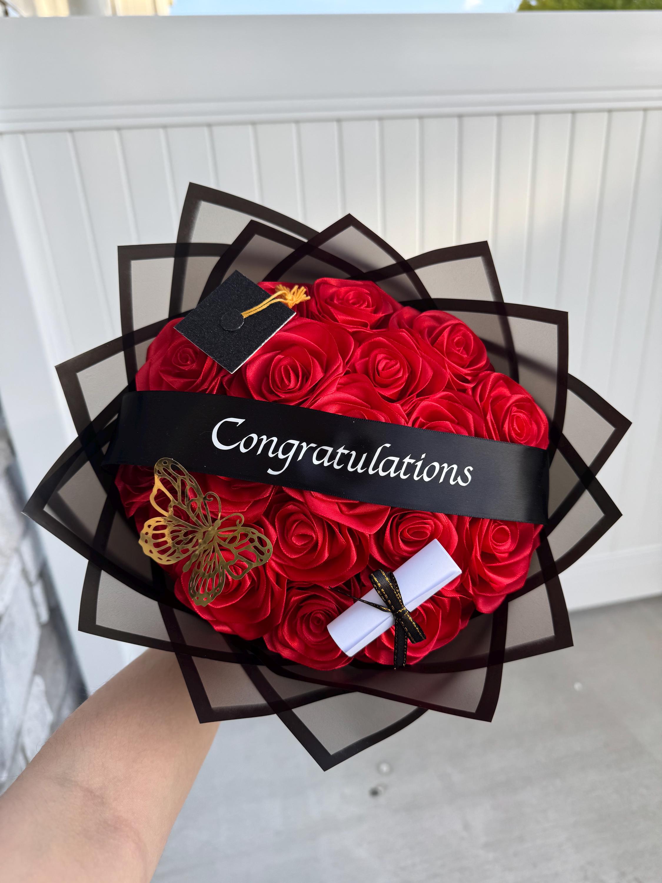 Keepsake Graduation Bouquet: Eternal Flowers Gift - Etsy