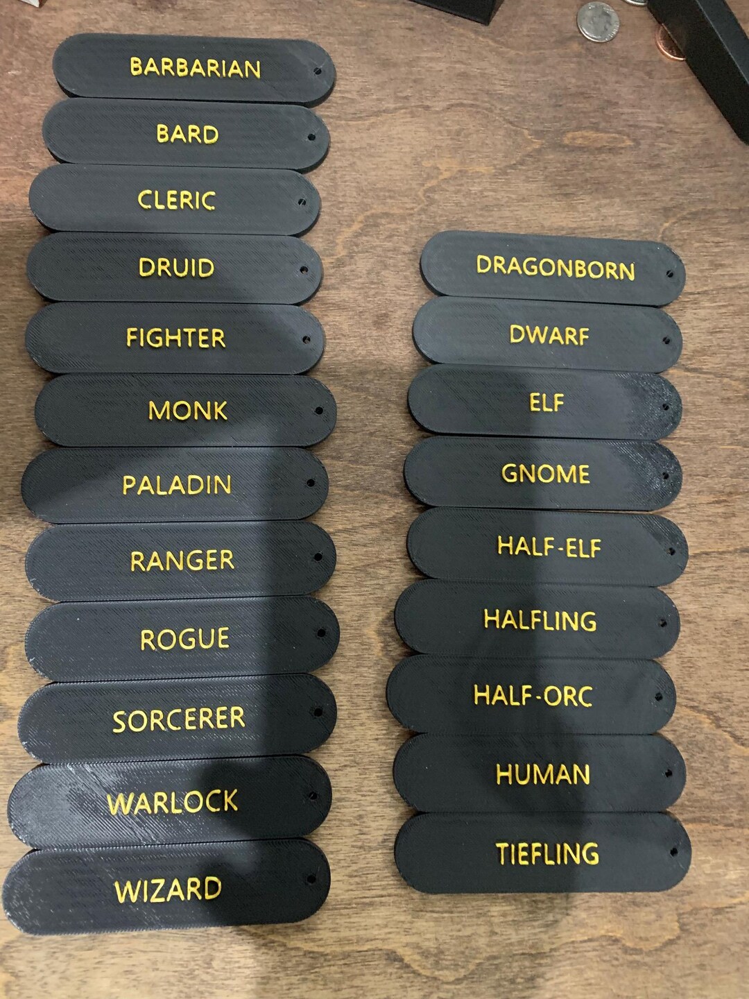 DND Keychain - Etsy