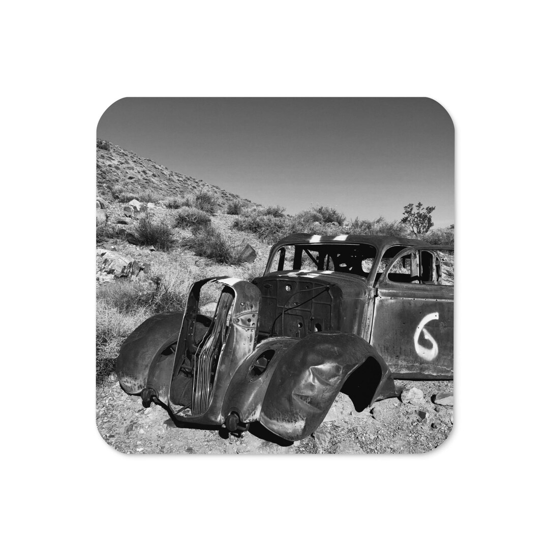 Classic Car Cork-back Coaster. High Gloss, Cork and Hardboard Coaster ...