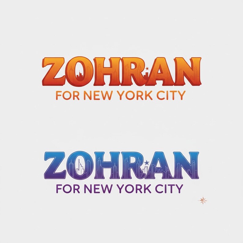Zohran Mamdani SVG PNG Bundle, NYC Mayor, Political Campaign (digital ...