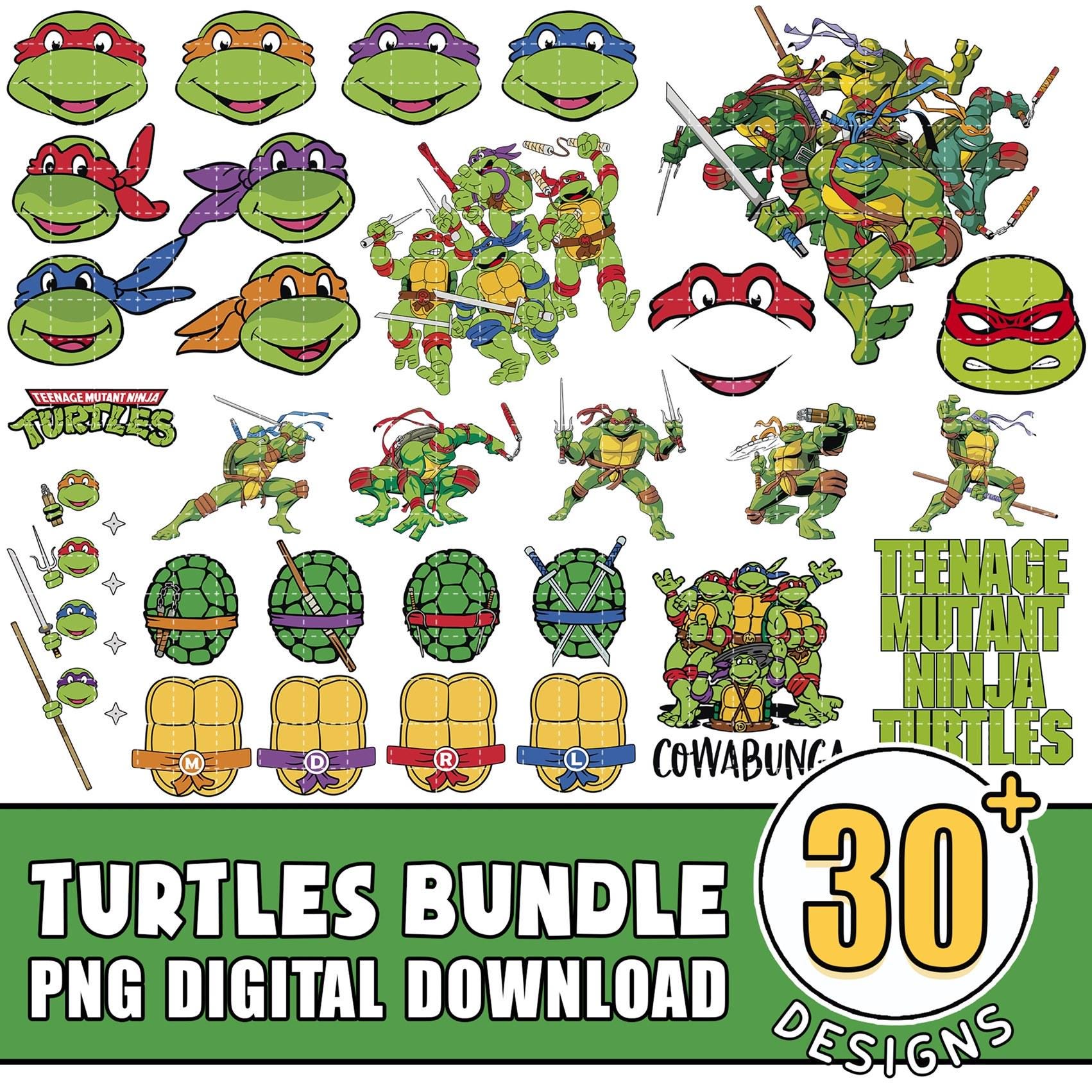 Ninja Turtles Bundle, Ninja Turtles Svg Cut Files, Ninja Turtles ...
