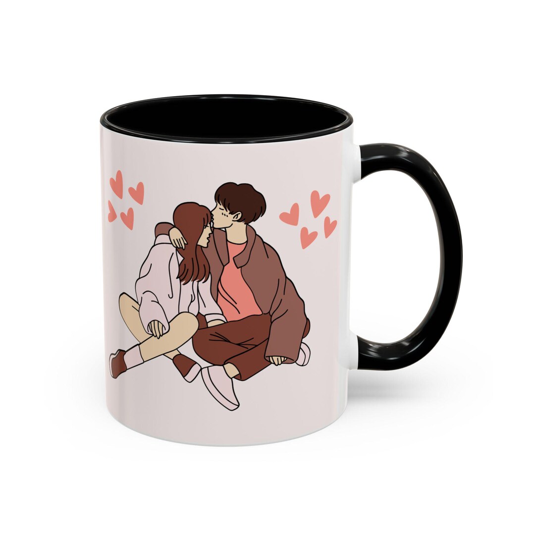 Romantic Couple Coffee Mug, Anniversary Gift, Valentine's Day Mug ...