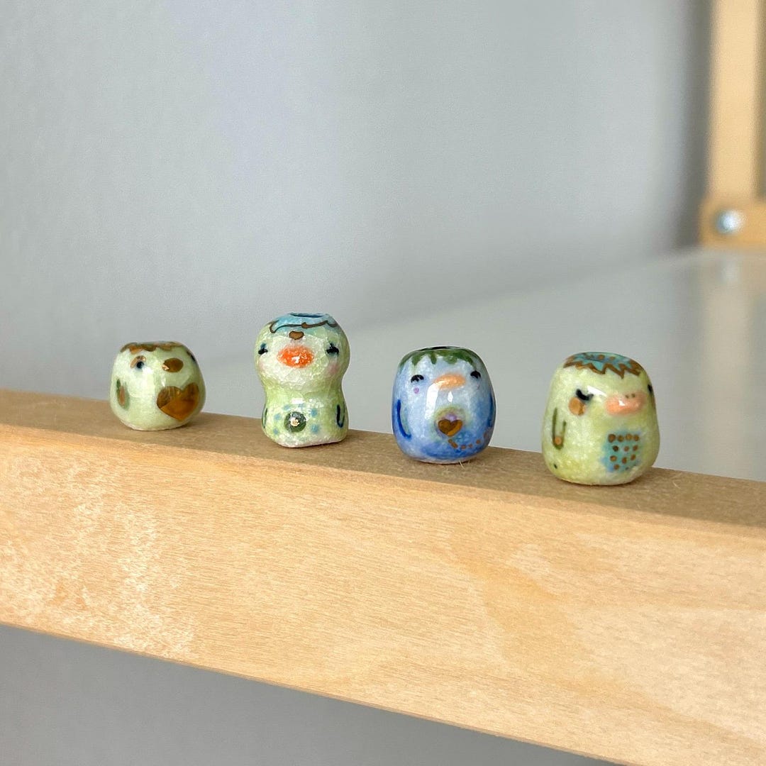 Handpainted Porcelain Kappa Figurine: Japanese Yokai Totem With Gold ...