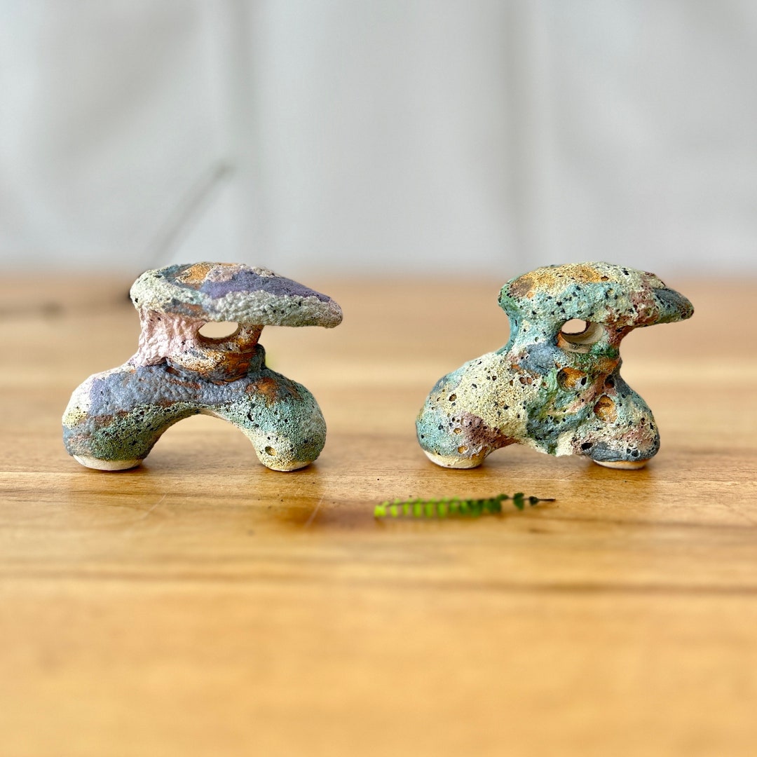 Miniature Crater Japanese Garden Lantern/ Toro / Bonsai Accessory ...