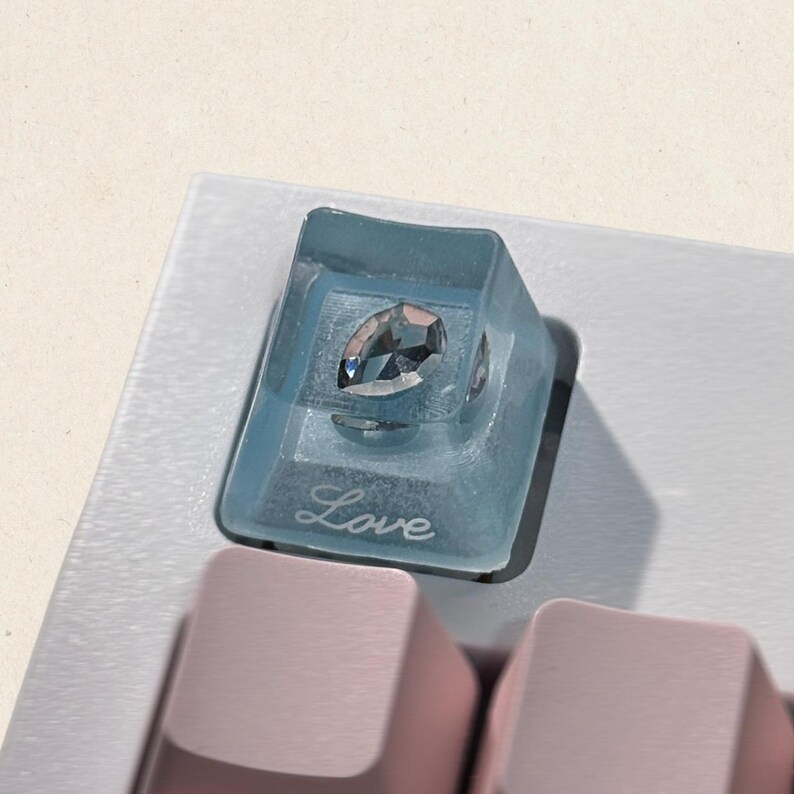 Keycap Africa Heart Artisan, Resin Keycap, Custom Name Keycap, Gift for ...