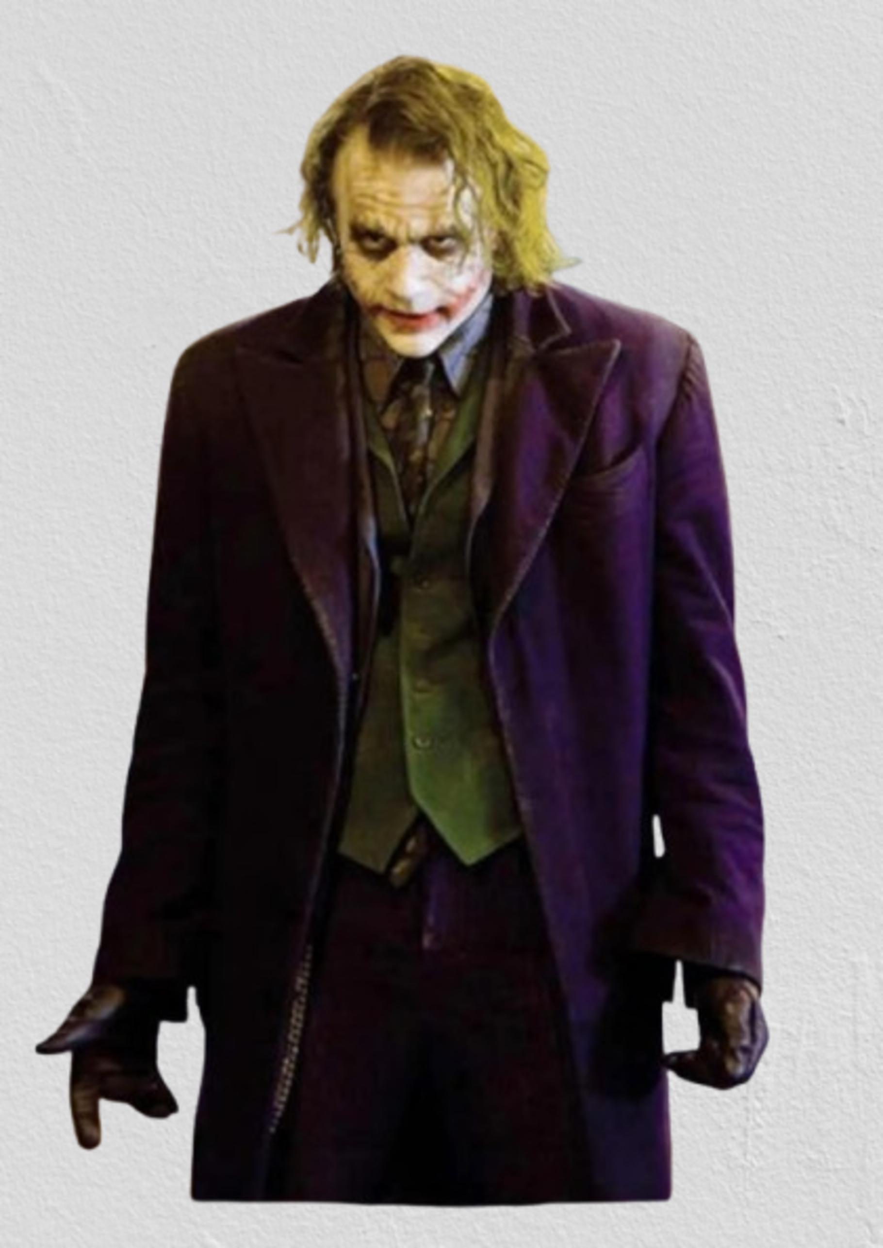 Handmade Joker Cosplay Overcoat: Heath Ledger Purple Trench Coat - Etsy