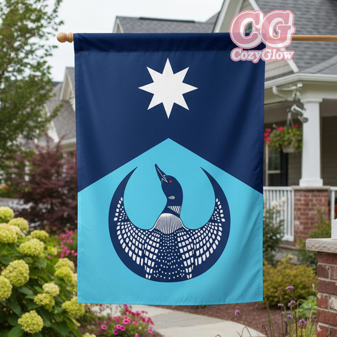 Minnesota Resistance House Flag, Rebel Style Loon Resistance, Community ...