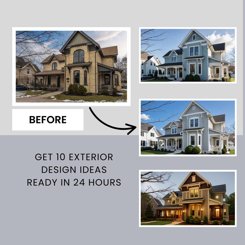 Home Exterior Color Change, Exterior Paint Consultation, Exterior ...