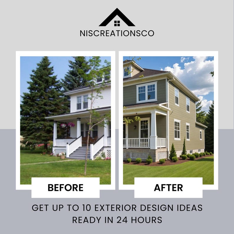 Home Exterior Color Change, Exterior Paint Consultation, Exterior ...