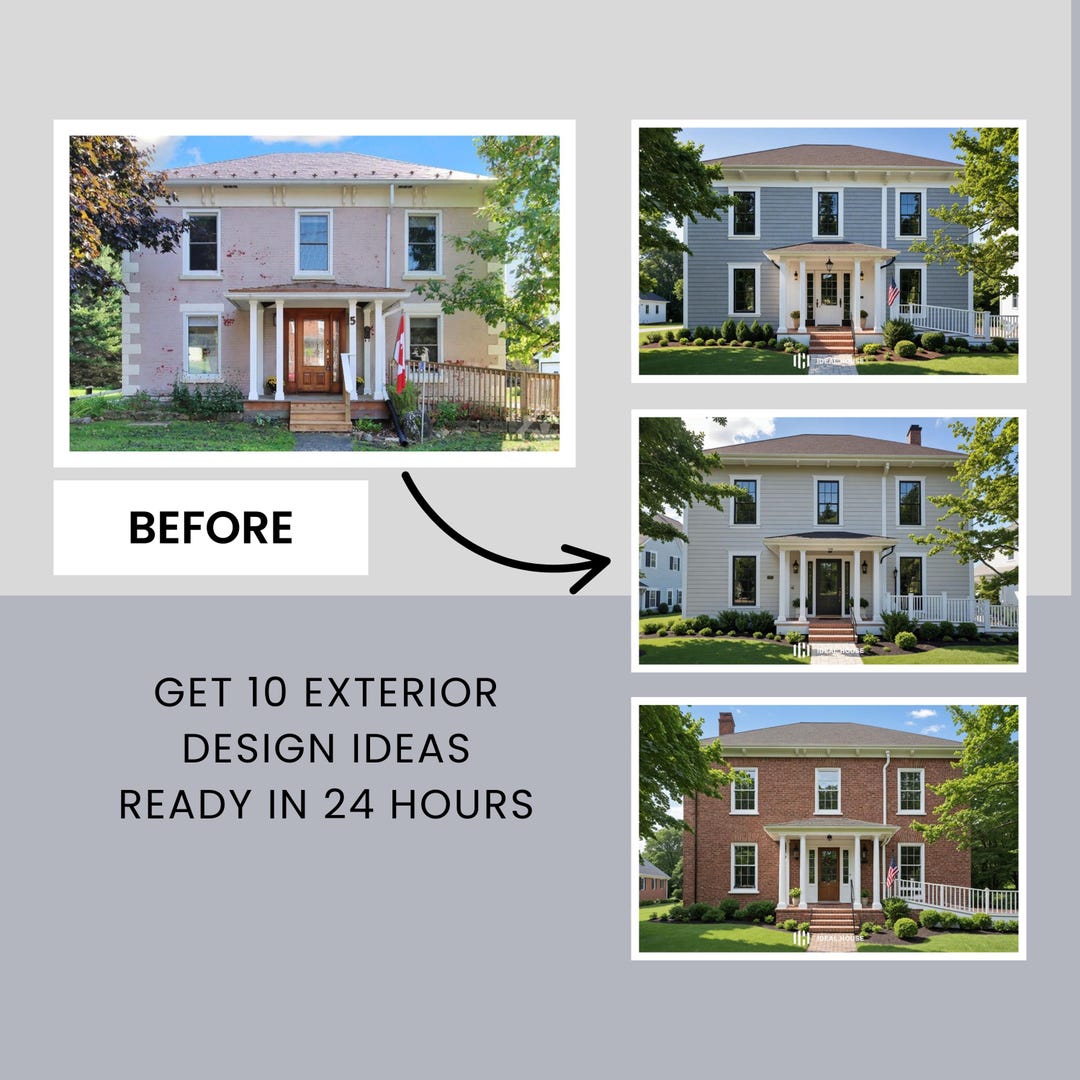 Home Exterior Color Change, Exterior Paint Consultation, Exterior ...