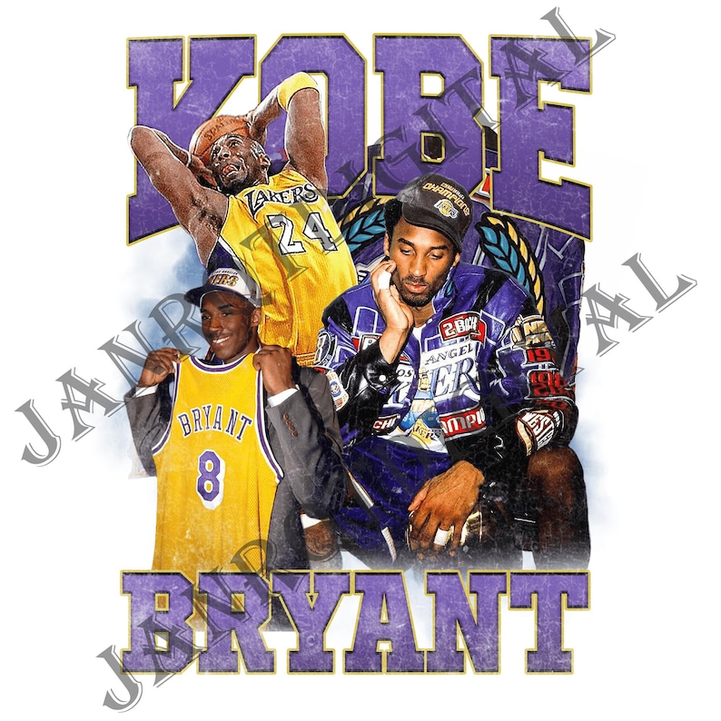Kobe Bryant Png Sublimation Design Download, Kobe Bryant Png, Kobe ...