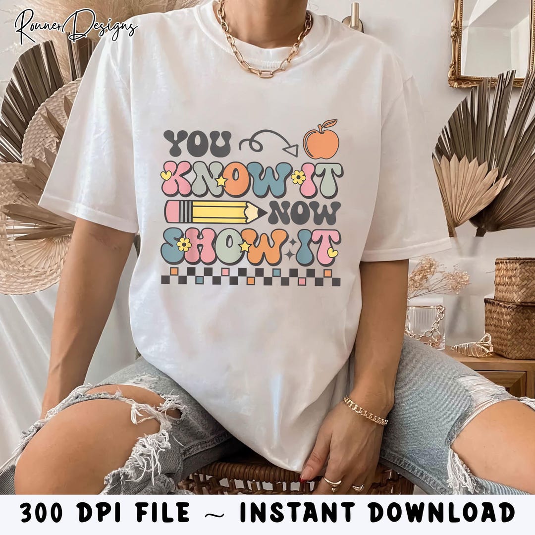 Motivational State Testing Test Day Png, You Know It Now Show It Png ...