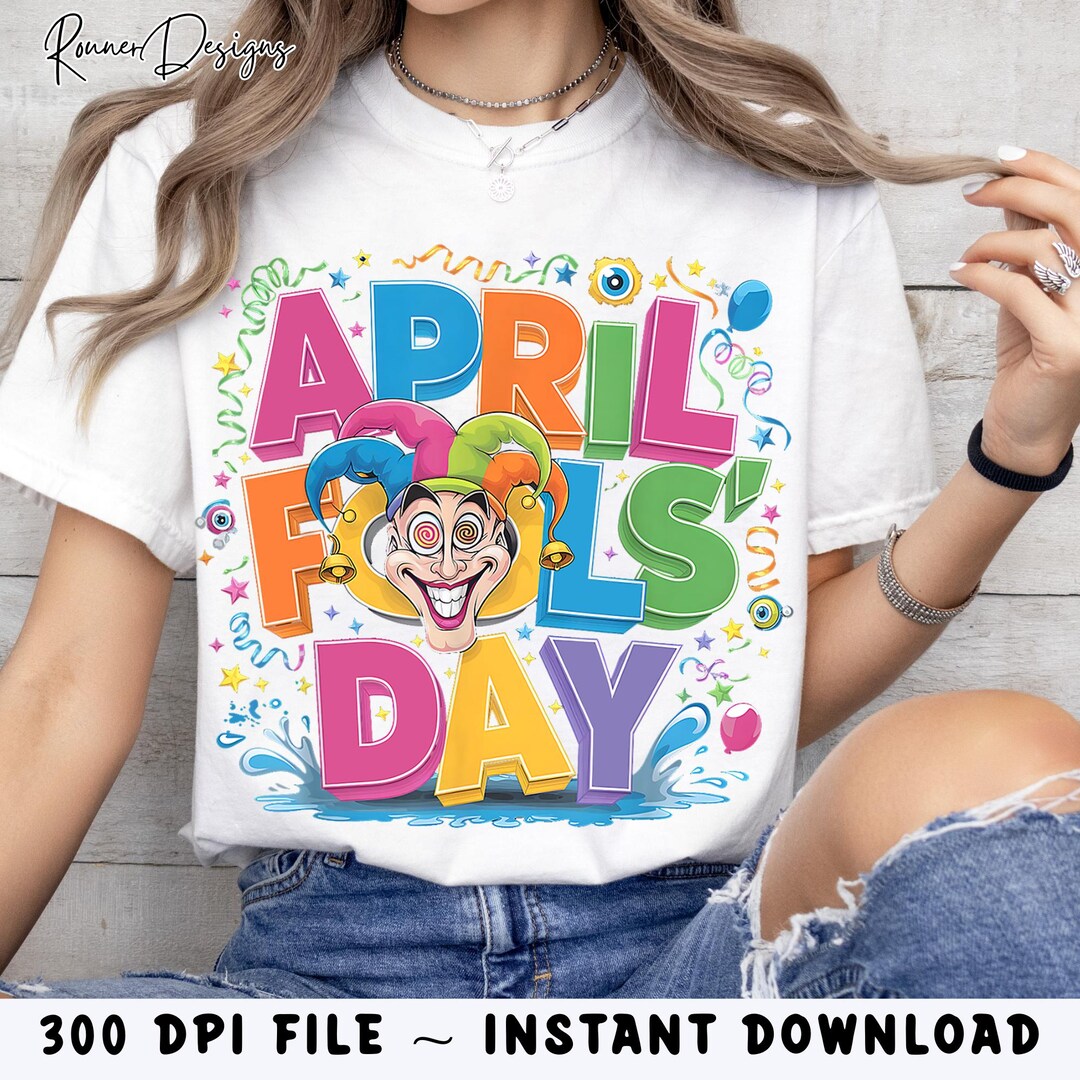April Fool's Day Png and Svg, Happy April Fools Png, April 1st Png ...