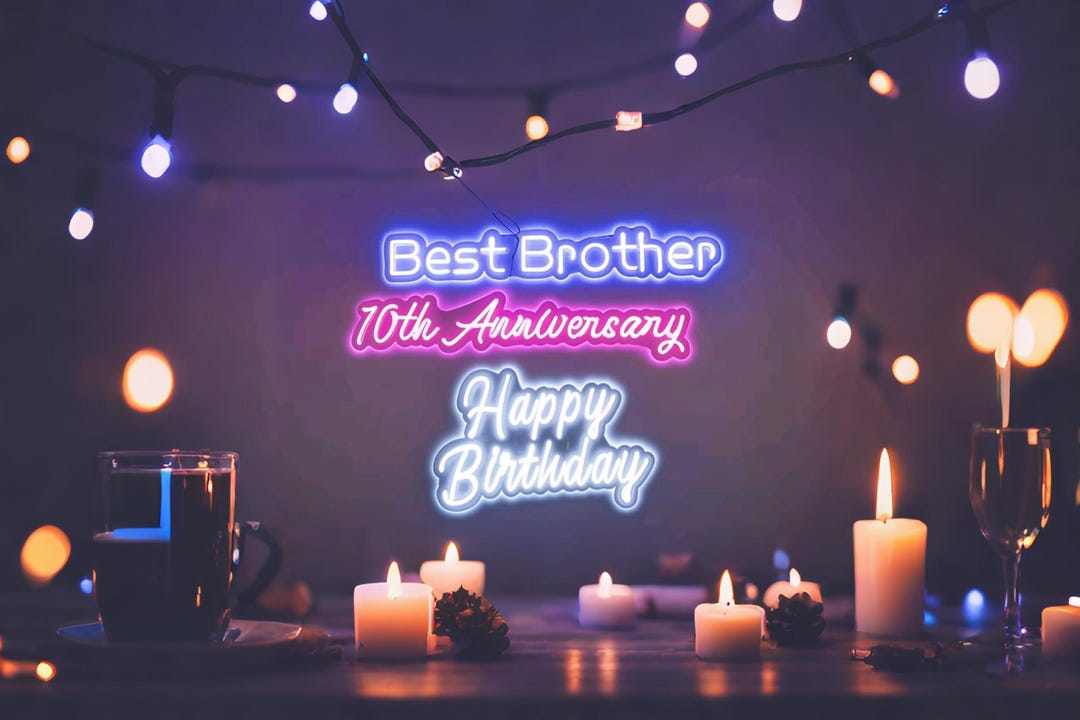 Custom Couple Neon Sign - Personalized LED Name Wall Art - Romantic ...