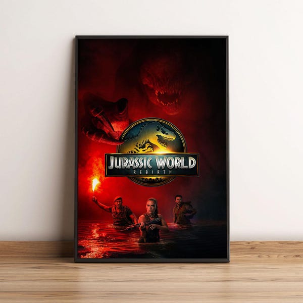 Jurassic World Rebirth Posters - Etsy