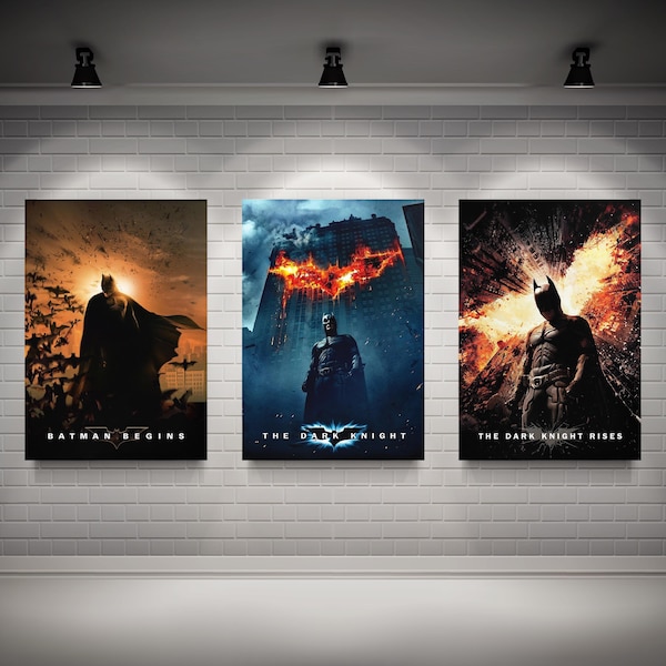 Dark Knight Movie Print - Etsy UK