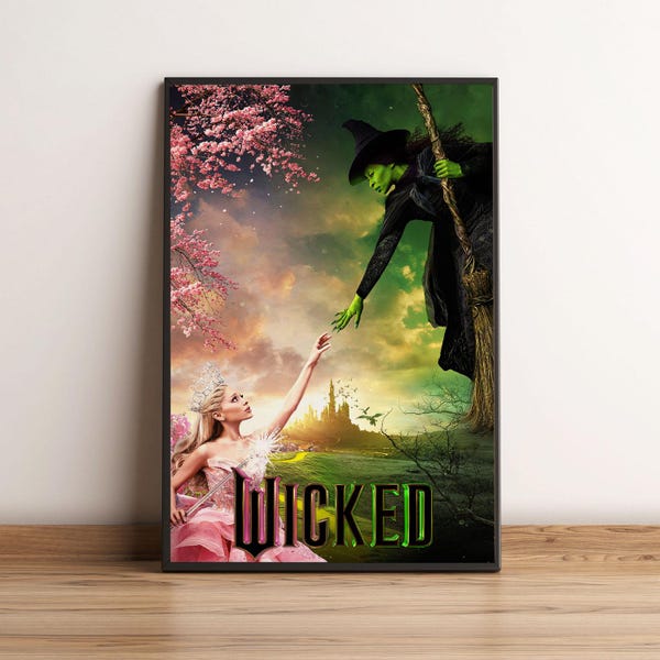 Wicked Poster - Etsy UK