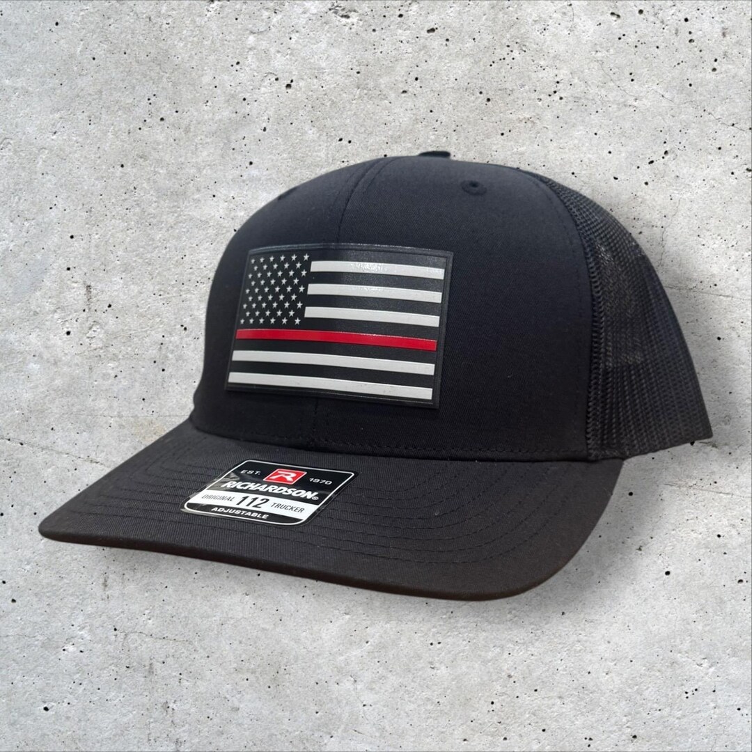Thin Red Line Hat - Etsy