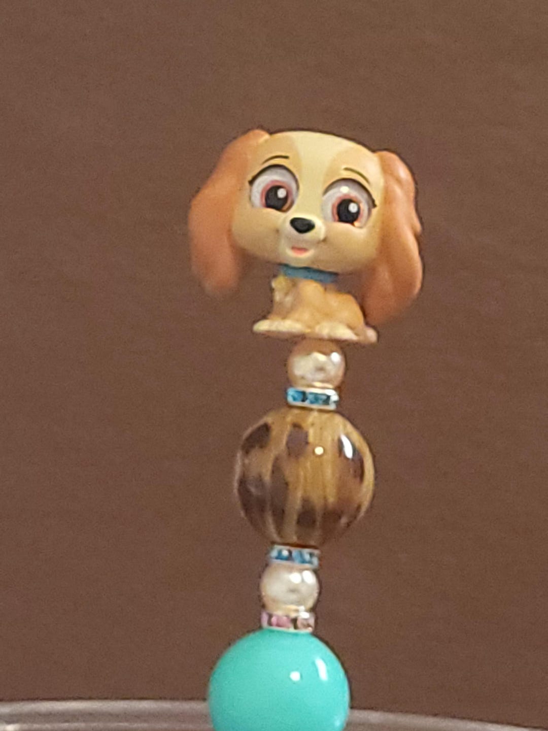 Lady the Dog (lady and the Tramp) - Character Novelty Beaded Pen - Etsy